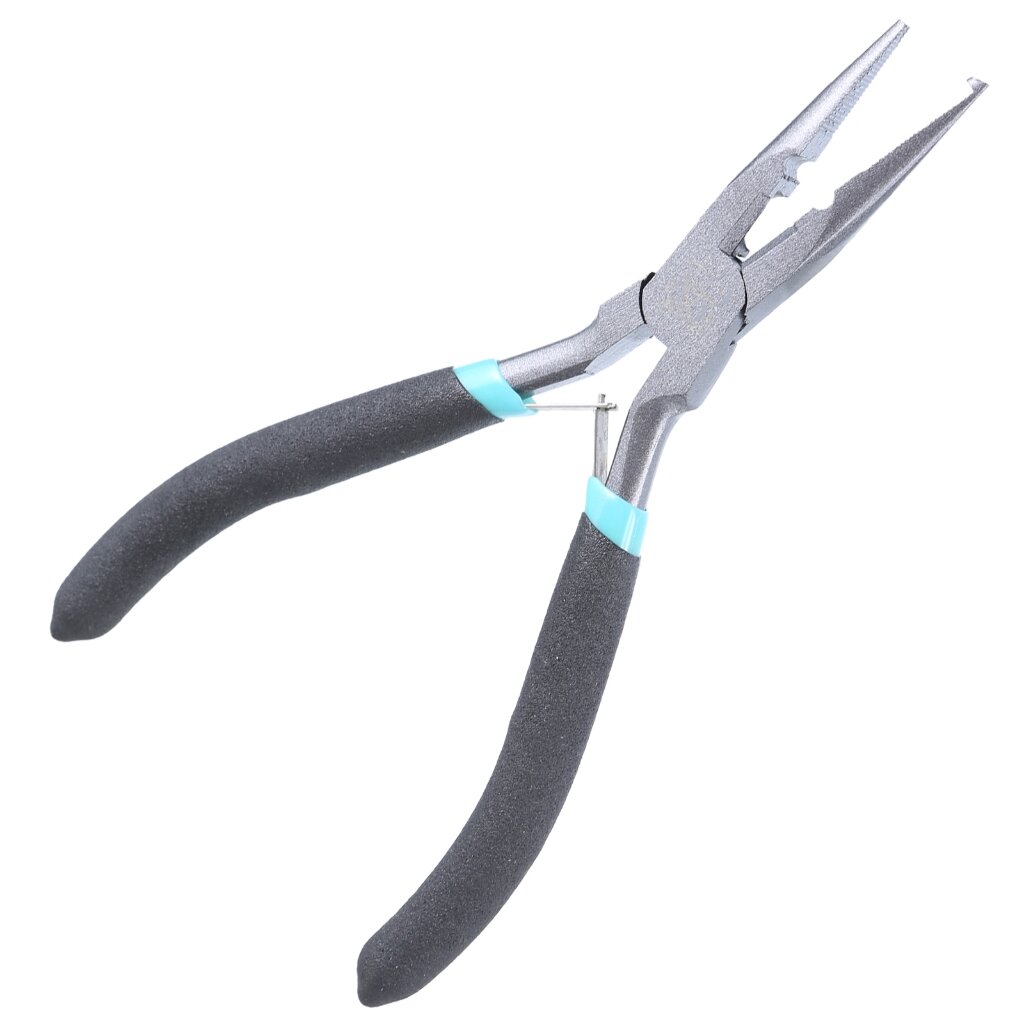 Многоцелевые рыболовные плоскогубцы с покрытием, высокоуглеродистая сталь, длинные рыболовные плоскогубцы, устойчивые к ржавчине, игольчатые плоскогубцы