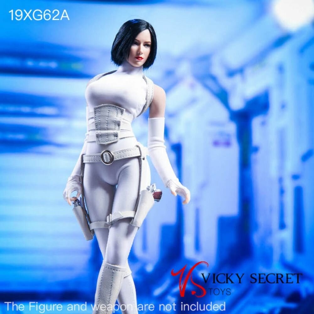 VSTOYS 19XG62 Подходит для одежды кукол масштаба 1/6 Доступны черные и белые колготки с фениксом