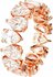 Кольцо SWAROVSKI, размер 19, золотистый