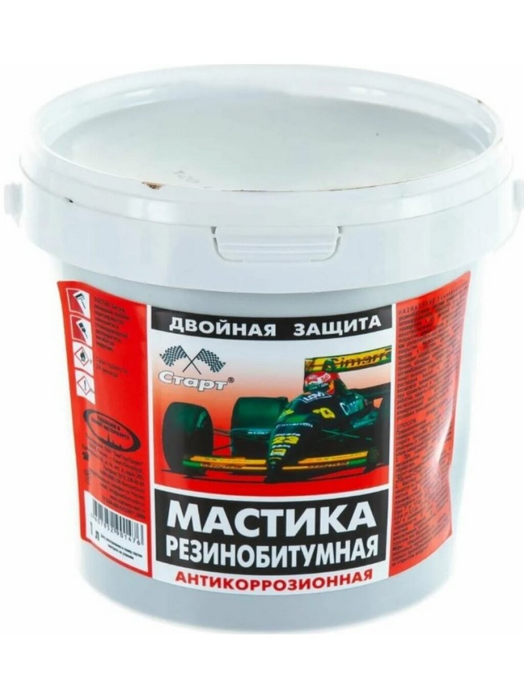 Мастика резино-битумная "Старт" (1 л) (п/э)