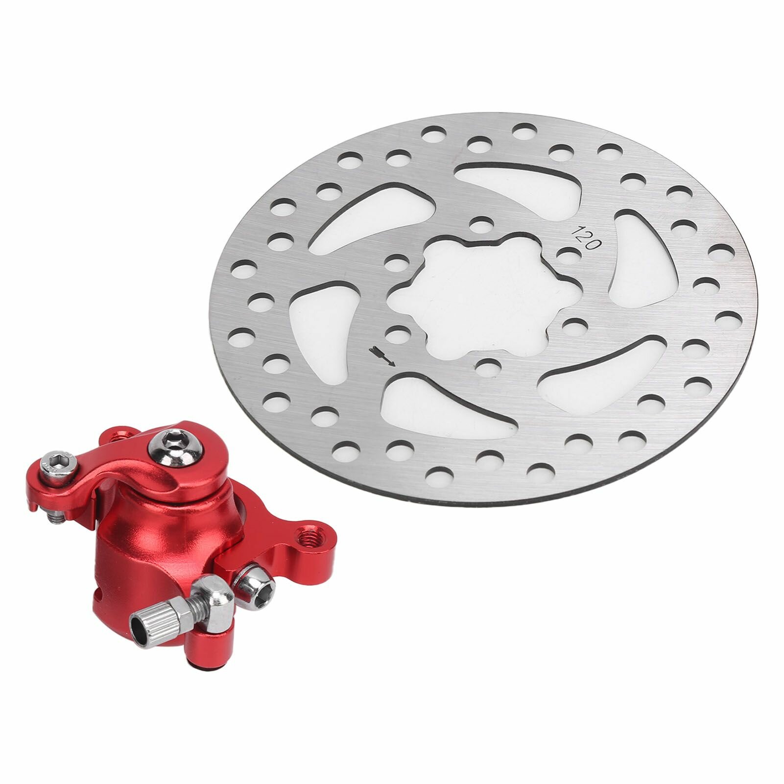 Красный тормозной суппорт 4.7" для мини-байков MBX10 MBX11 47-49cc