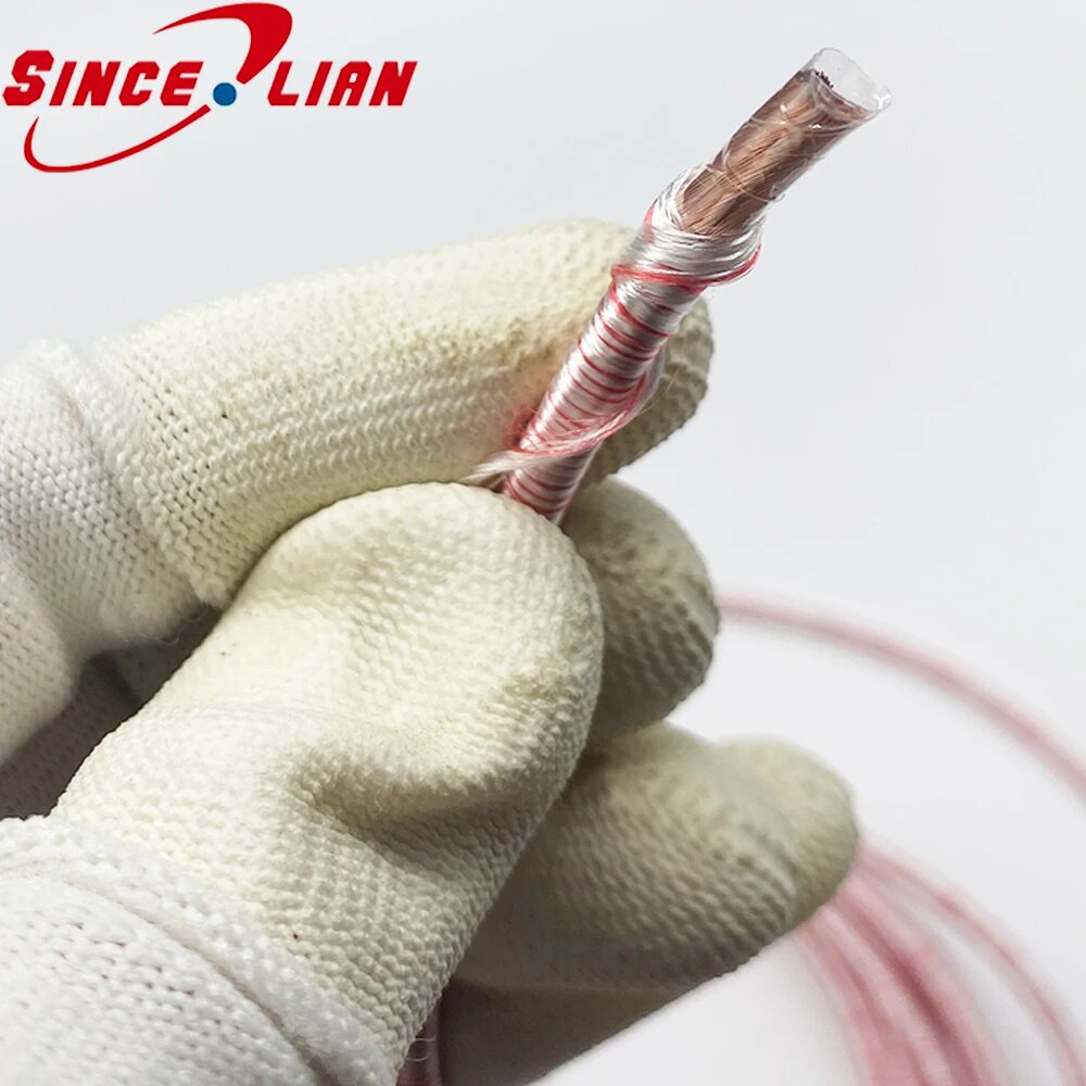 Многожильный медный провод Sincelian 0.1x100~700 жил, термостойкий 1500В, 5м 0.1mm x 150 shares