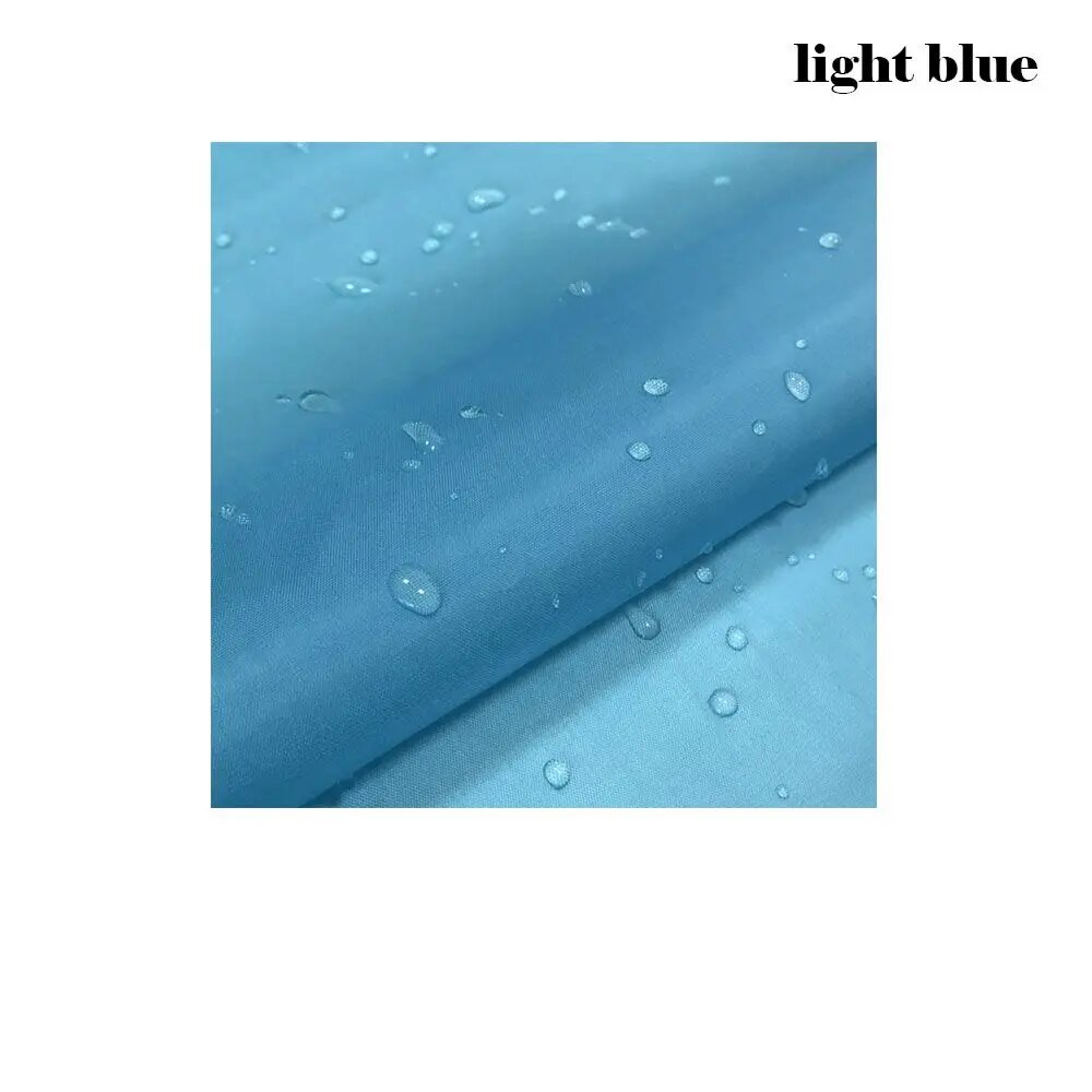 Водонепроницаемая нейлоновая ткань 100*150 см Голубой, light blue