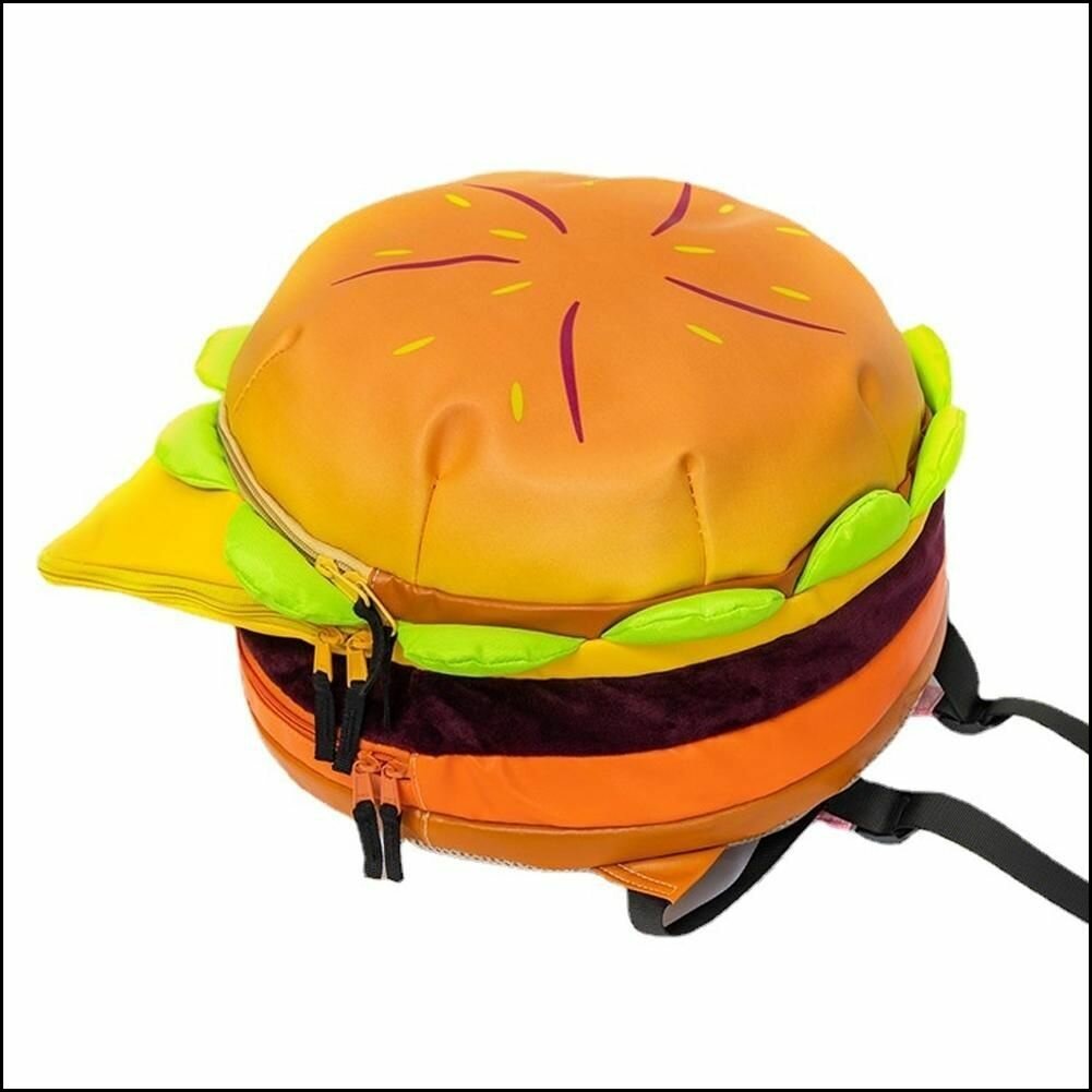 Креативный рюкзак в форме чизбургера