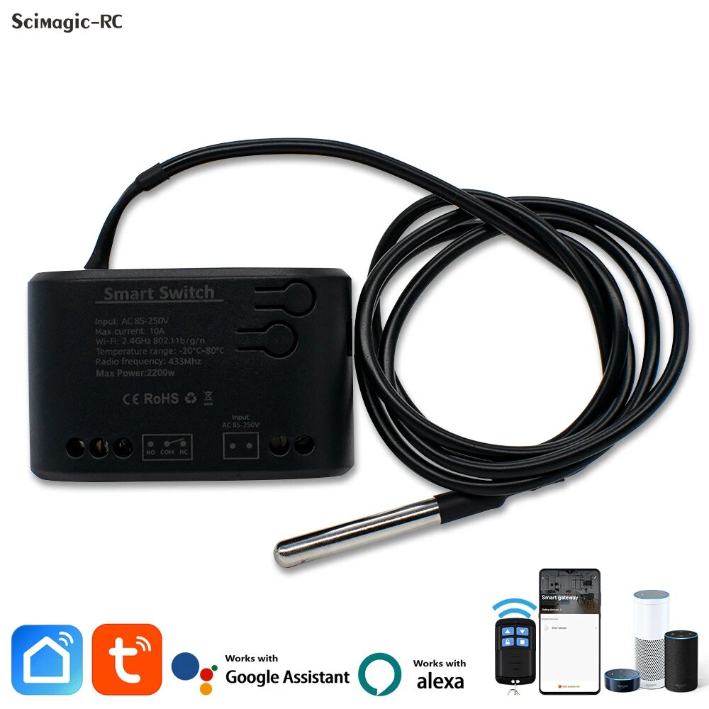 Умный термостат Scimagic-RC, AC 85-250V