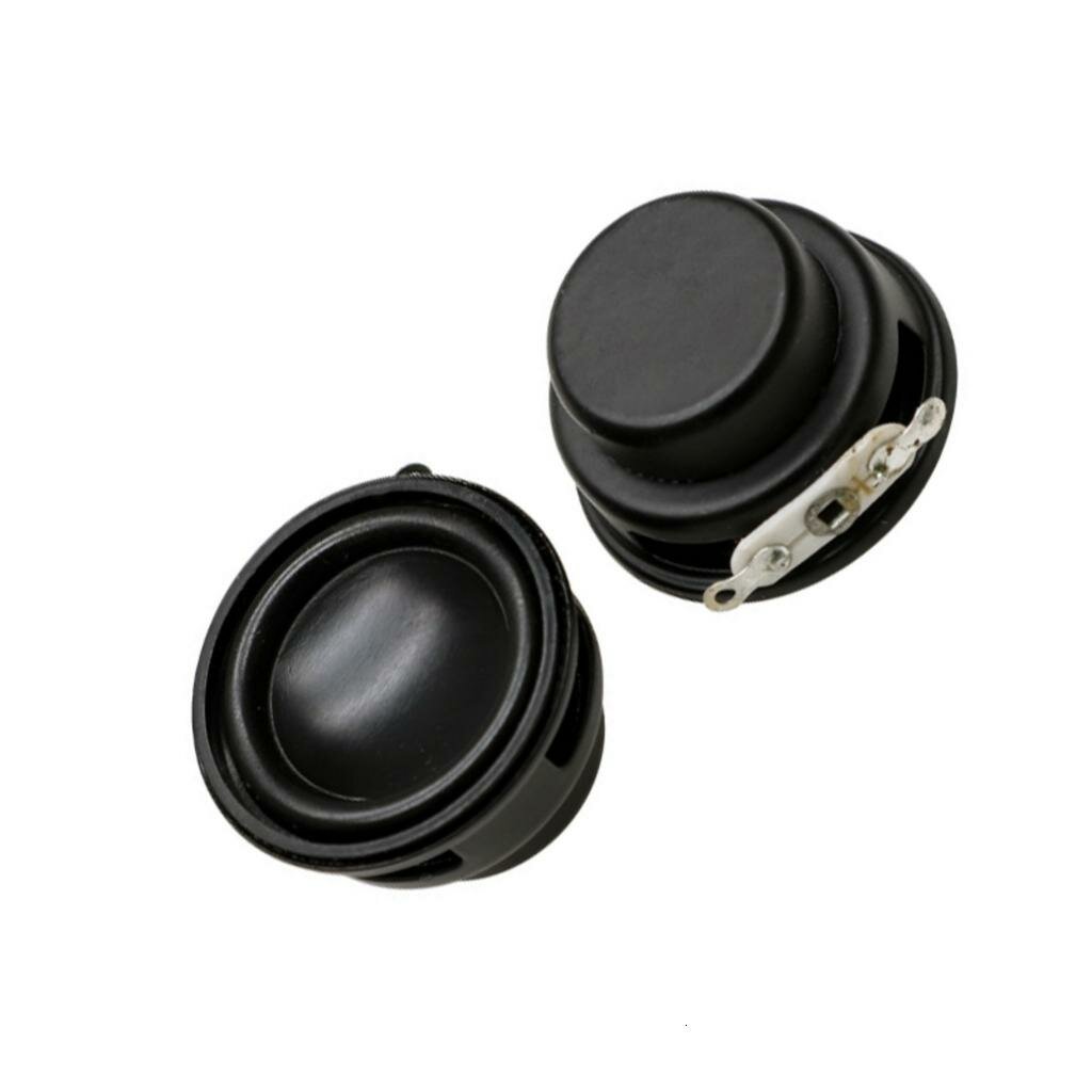 27мм алюминиевый круглый сабвуфер 4Ом 3Вт, Черный