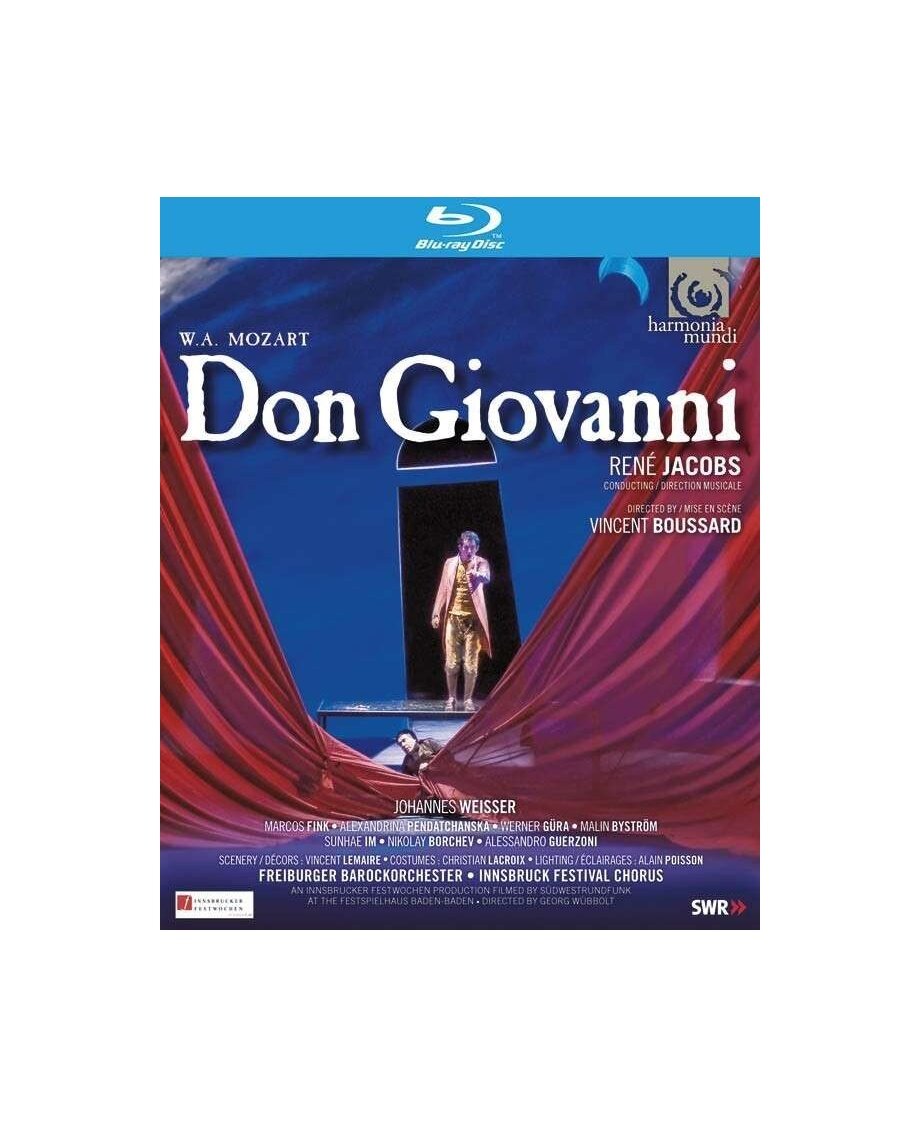 Диск MOZART. Don Giovanni - Ren Jacobs (Blu-Ray) (1 BR)