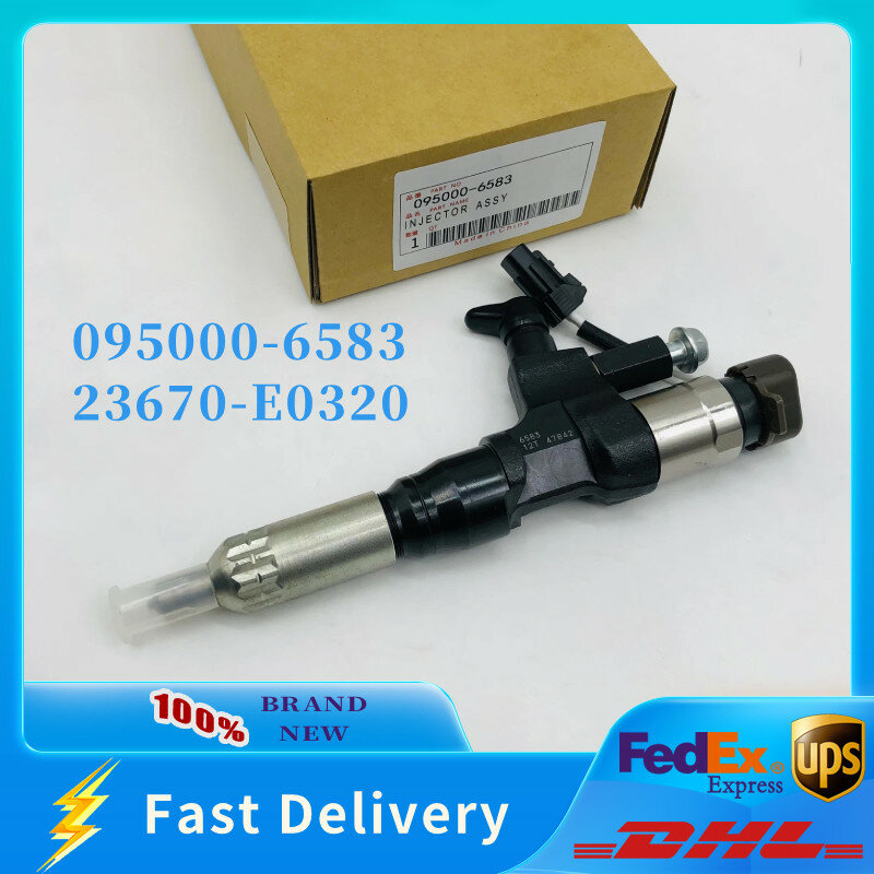 Топливная форсунка Common Rail 095000-6583 23670-E0320 для двигателя HINO J08E 330 л. с.