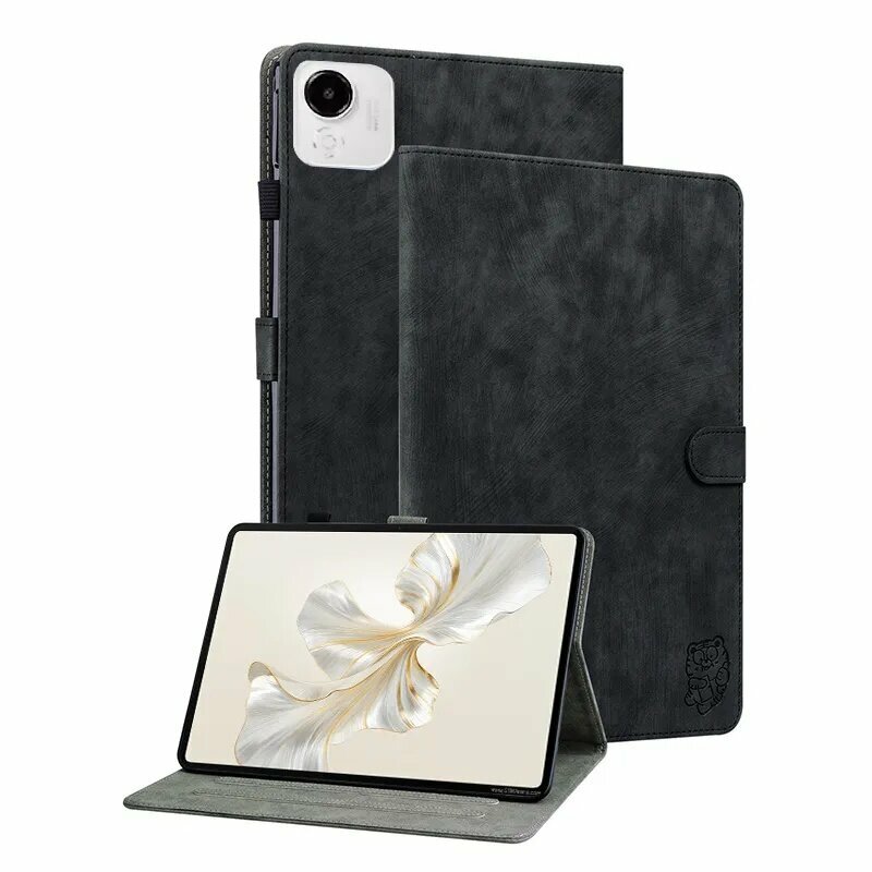 Чехол для Honor Pad X9a 2025, X9 Pro 2024 11.5" (ELN2-W09, ELN2-W29) / Хонор Пад Х9а, Хонор Пад 9 Про 11.5", защитный чехол из искусственной кожи с несколькими углами обзора и держателем для карт