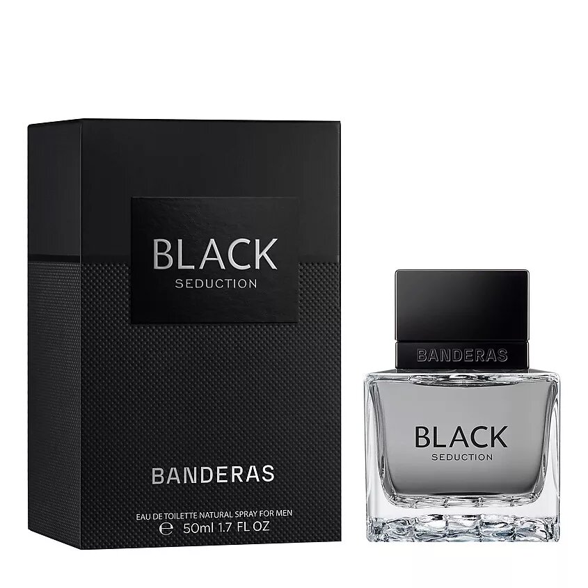 A. Banderas Seduction in Black men 50 мл, Туалетная вода мужская