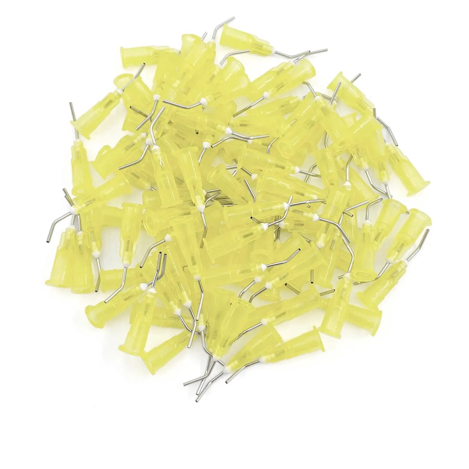 Одноразовые изогнутые наконечники Well CK, 20g, 100 шт