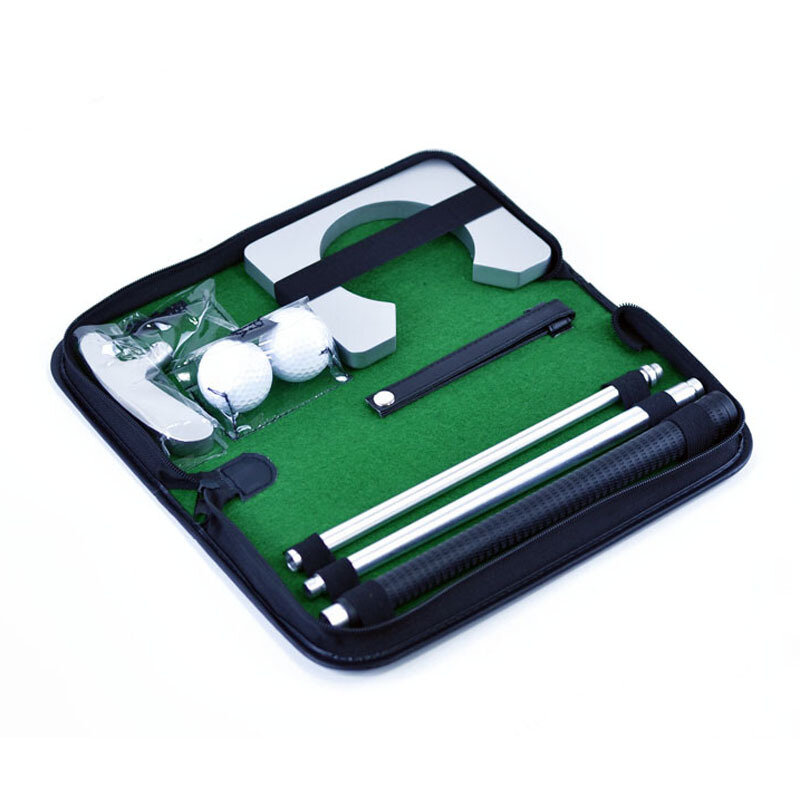 Набор для гольфа комбинированный путтер в подарок разборный алюминиевый сплав трехсекционный путтер двусторонняя односторонняя головка клюшки (двусторонний пуш-род комплект)
