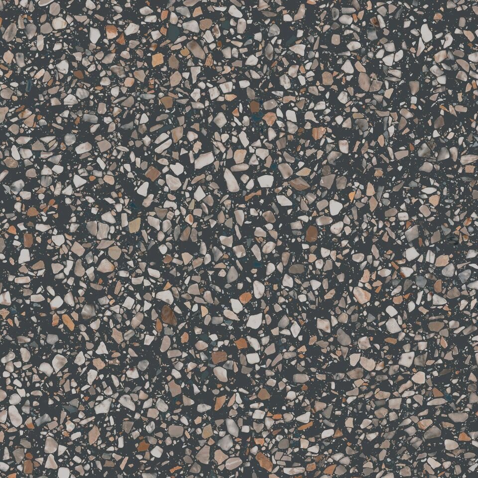KERAMA MARAZZI Керамогранит Бричиола чёрный обрезной мат 60x60 9 мм арт. KM6060G0021R (цена за 1.8 м2)