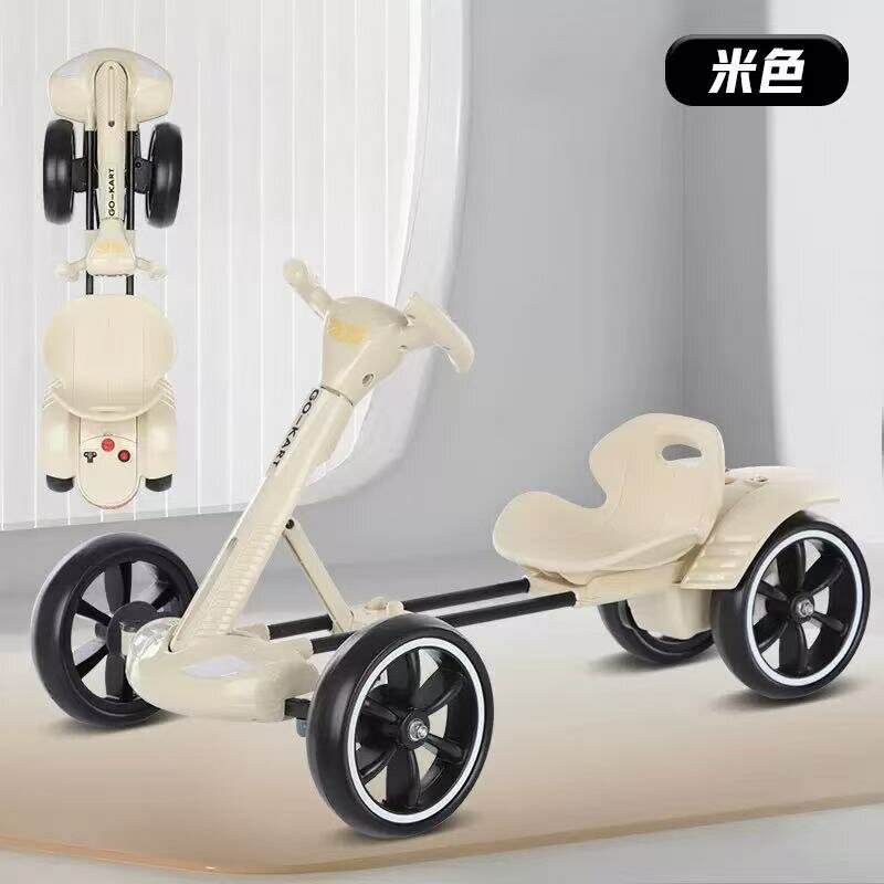 Новый складной электрический картинг без установки для детей