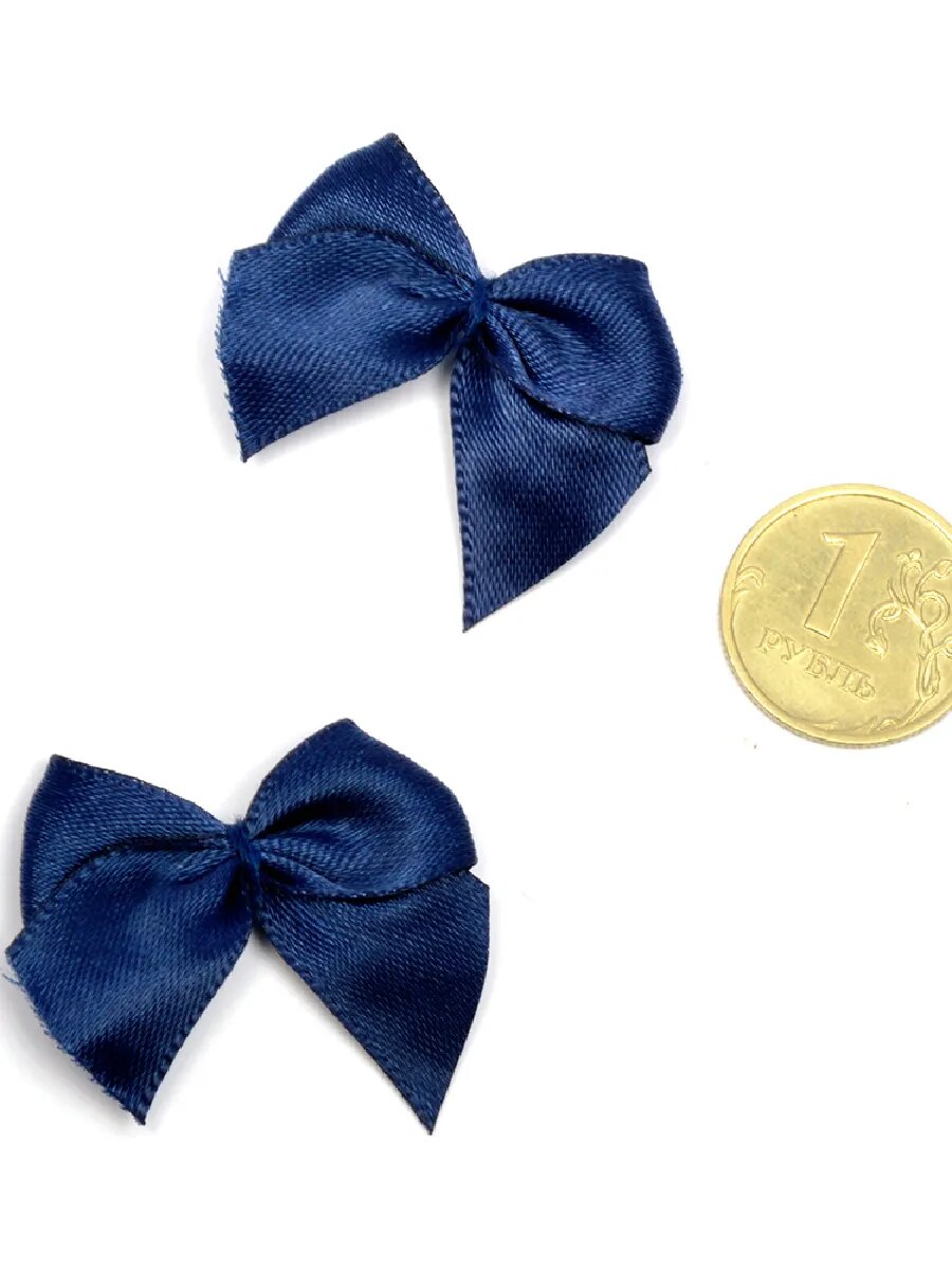 Бантики для рукоделия 100 шт 1,5 см