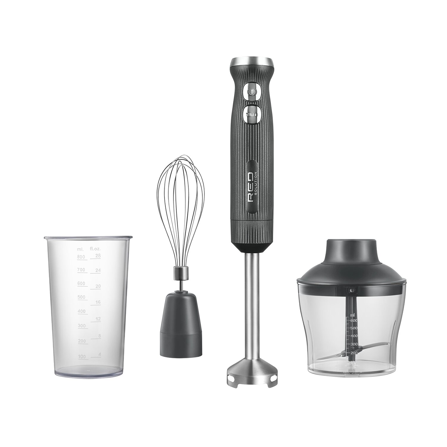 Блендер RED SOLUTION HB2907, 3 в 1, 20 скоростей, турборежим