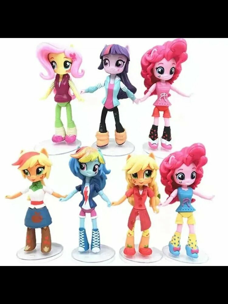 Фигурки 7шт My Little Pony "Эквестрия"