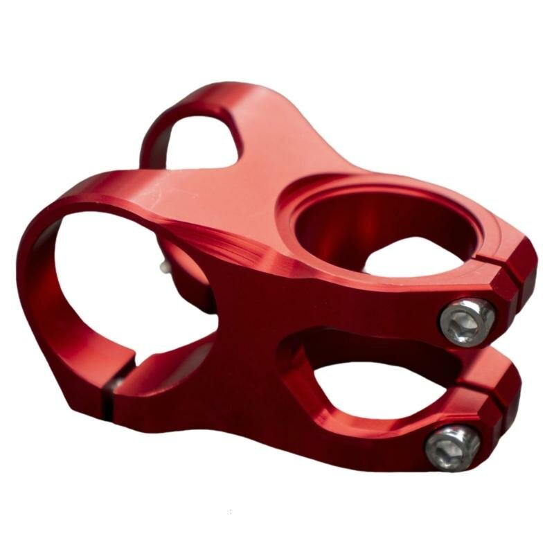 Короткий вынос руля для шоссейного велосипеда, красный
