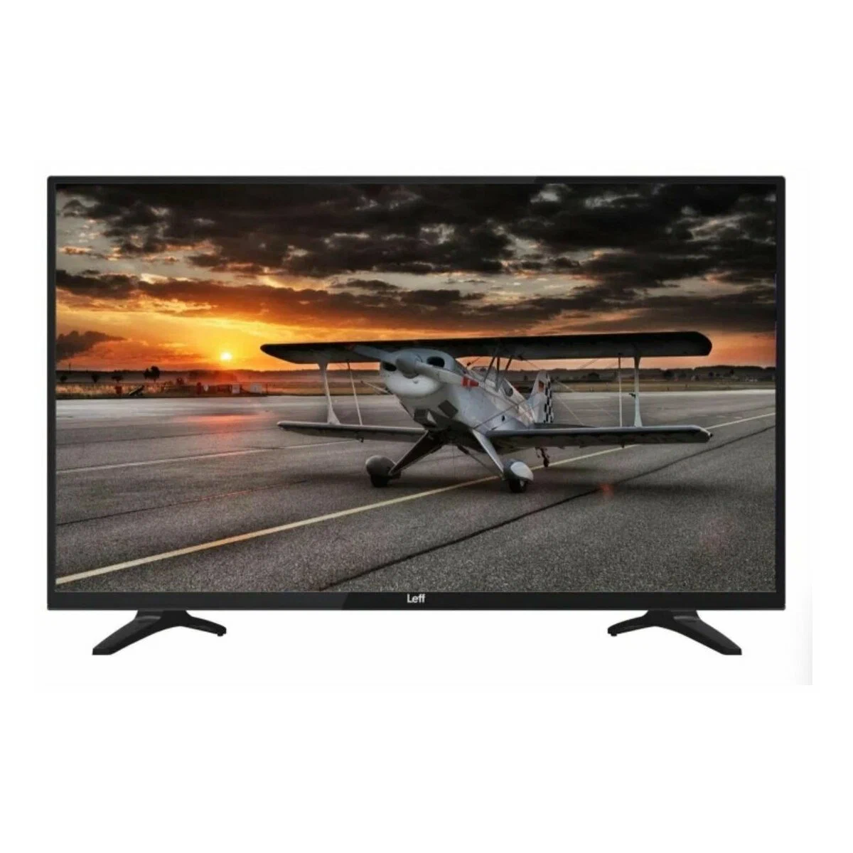 Телевизор Leff 32H250T, черный 32", HD Ready (1366×768 пикселей) PAL, SECAM, NTSC, а также цифровых DVB-T2, DVB-C