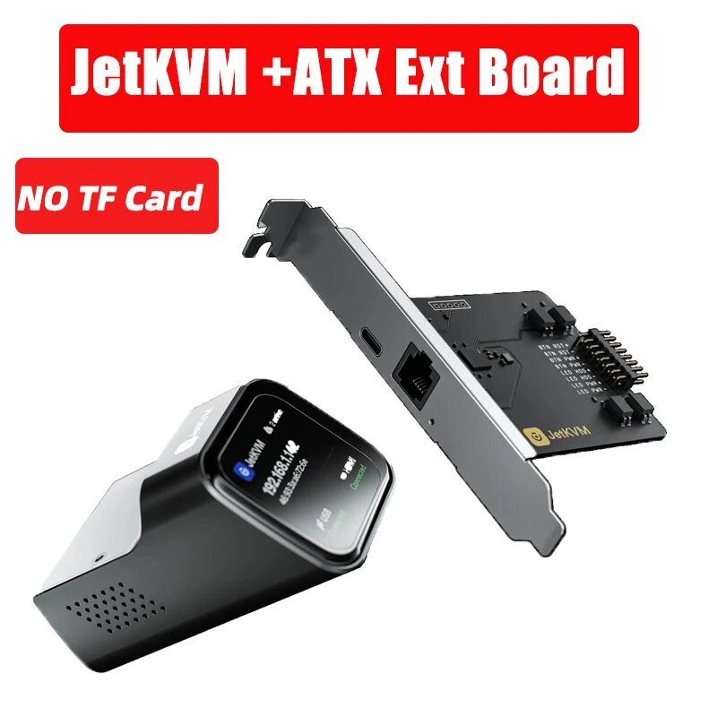JetKVM IP-KVM TF PoE версия с открытым исходным кодом JetKVM and ATX