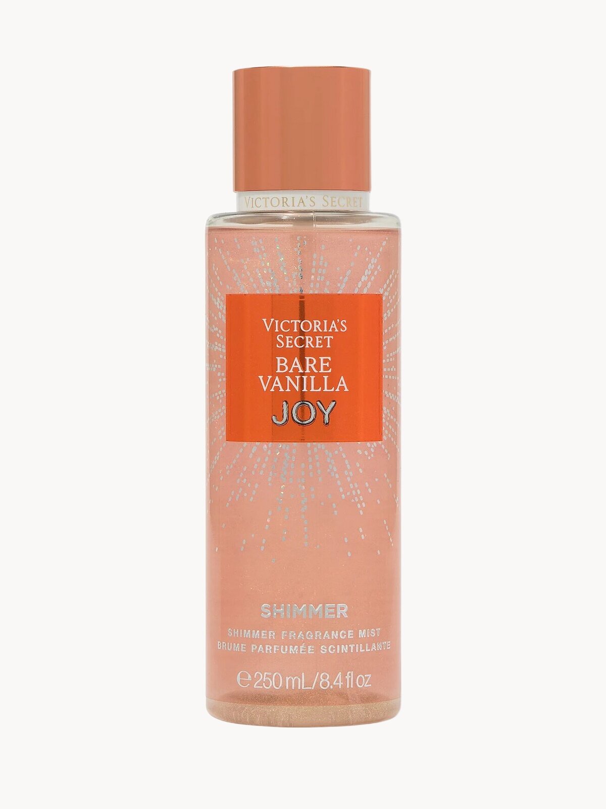 Victoria's Secret Парфюмированный мерцающий спрей-мист Bare Vanilla Joy Shimmer