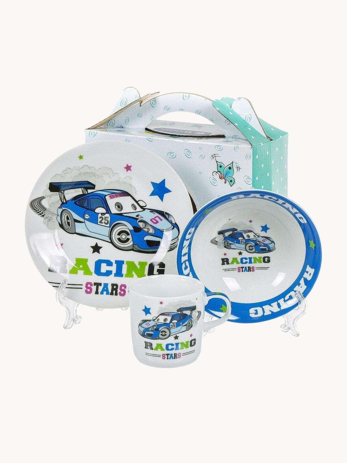 Комплект посуды Daniks Крутой гонщик