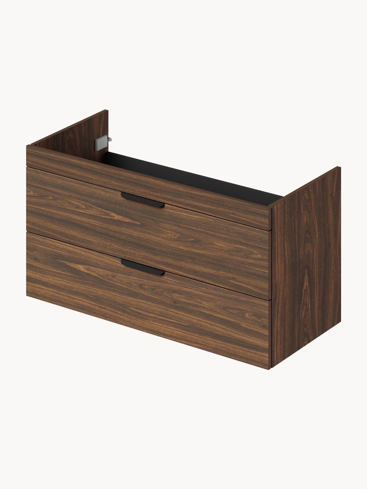 Тумба под раковину, тумба для ванной подвесная Итана Alta 100 994х450х520 под умывальник Clarissa 100 Дуб бурбон