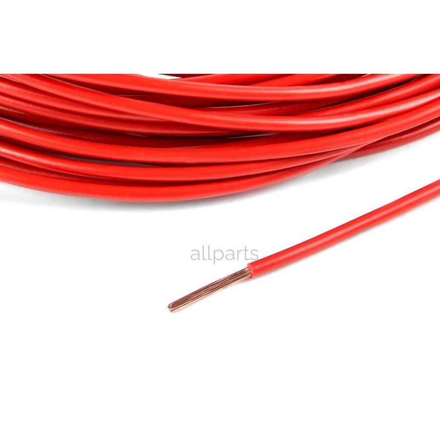 CARGEN AX3521 красный провод пвам 1,0 КВ. ММ, 5М. Б/упак