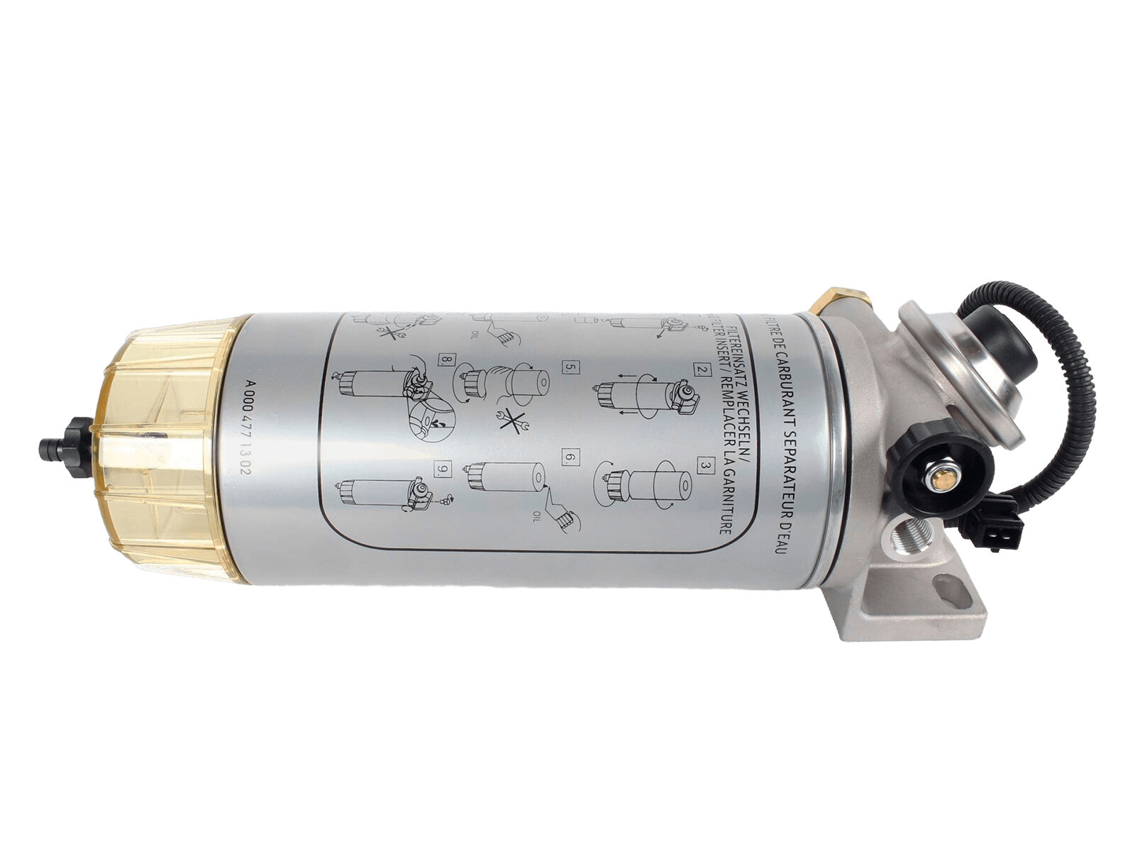 Фильтр топливный МАЗ-6430, 5440, 6422, 5432 дв. ЯМЗ-650, ЯМЗ-530 в сборе