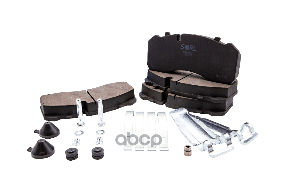 Колодки тормозные дисковые! BPW, MAN, MB, SAF SORL арт. HM4810AK007
