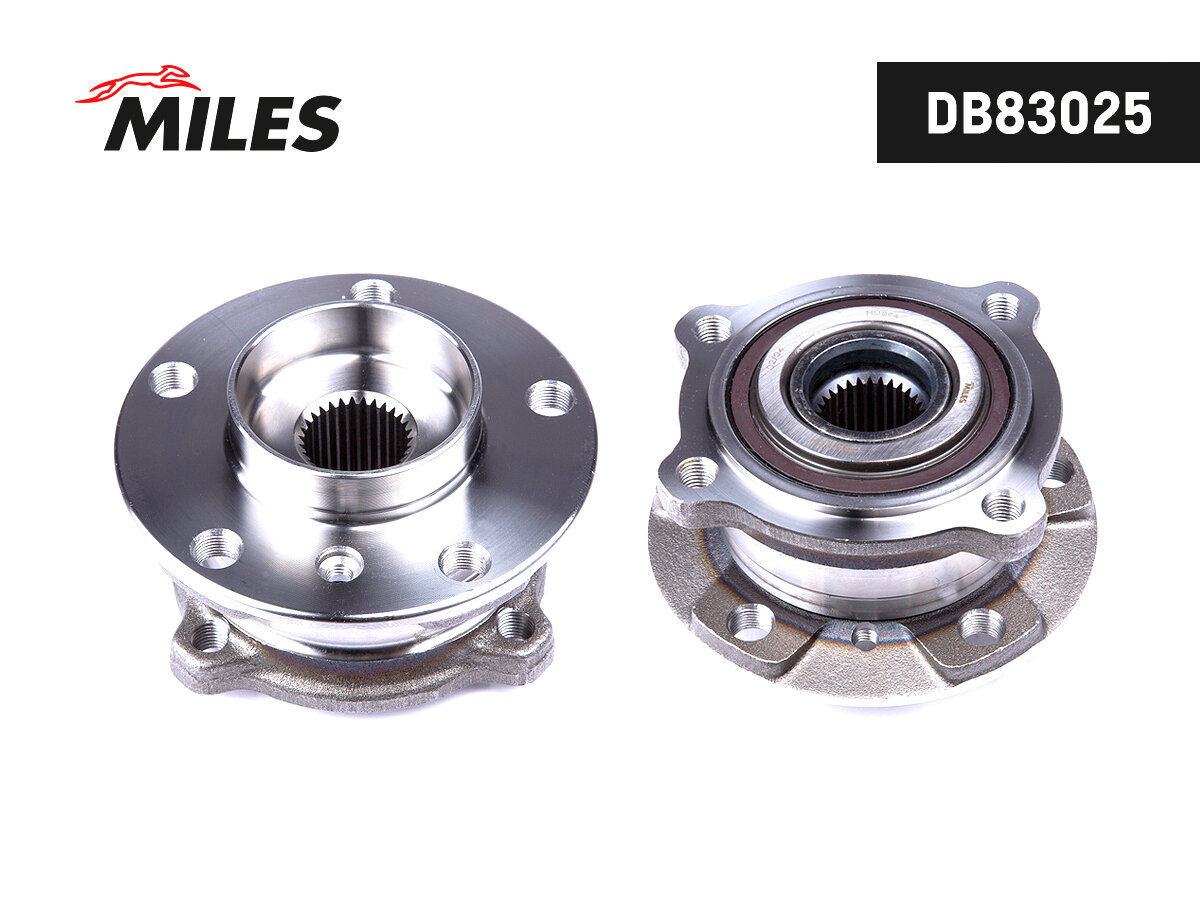MILES Ступица с подшипником BMW X5 E70/X6 E71/72 07- передняя