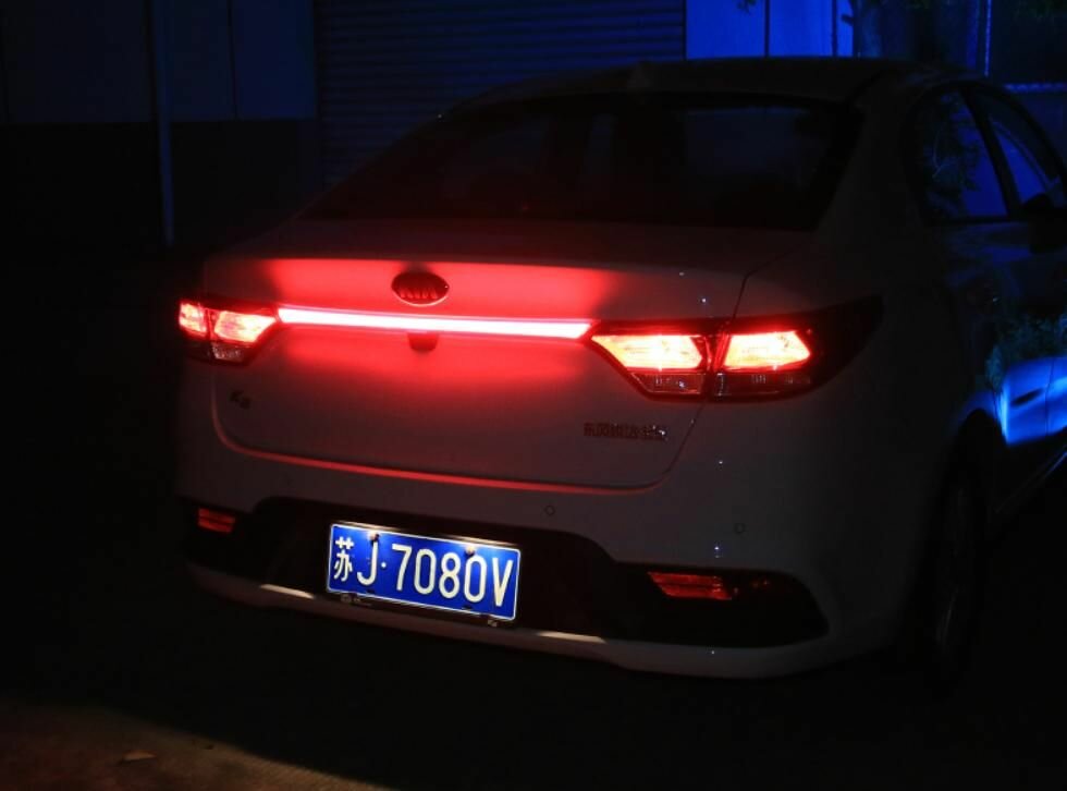 Фонарь катафот Led светодиодный для Kia Rio 4 Киа Рио 4 2017-2020