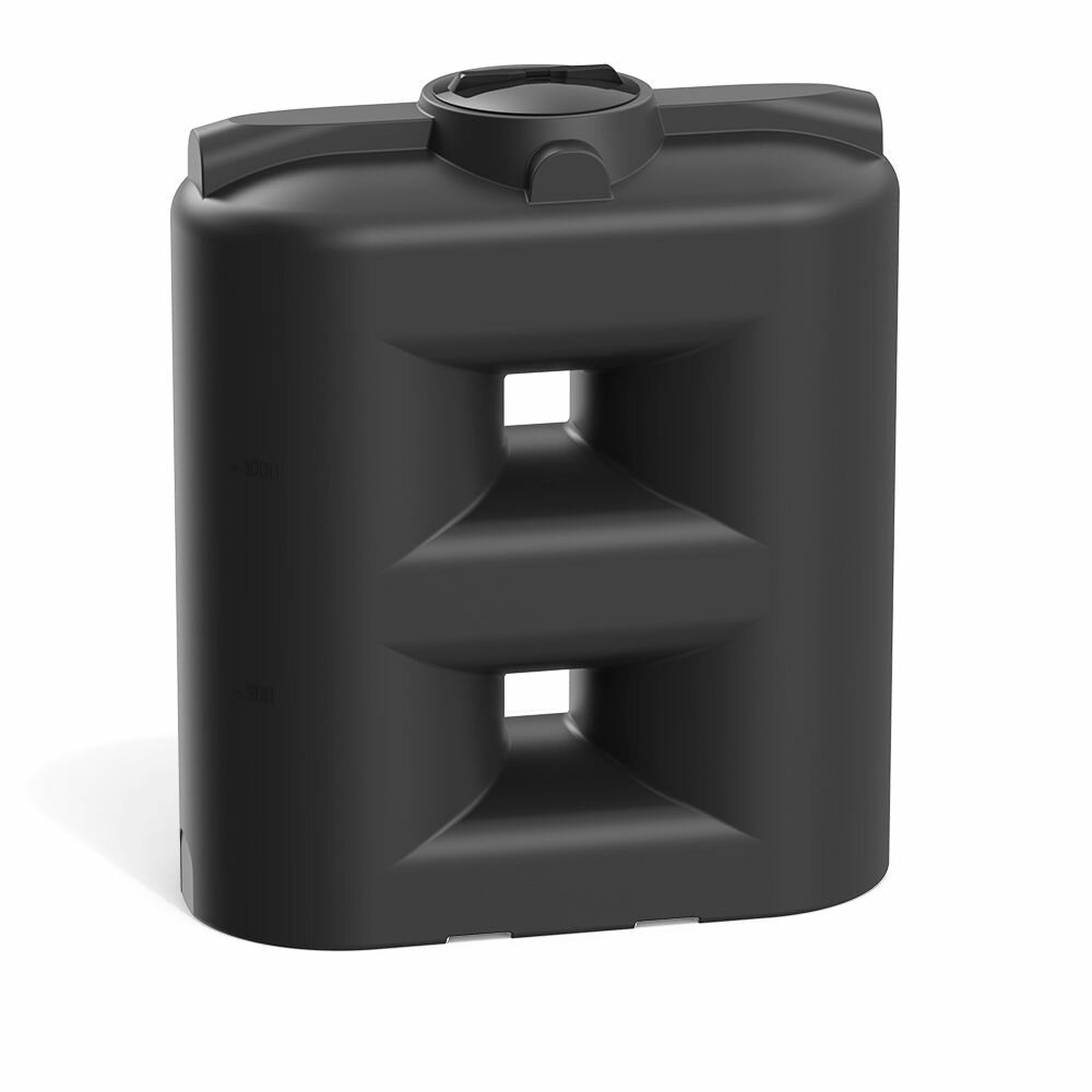 Емкость 1500 литров Polimer Group SL 1500 для воды/ топлива, цвет чёрный