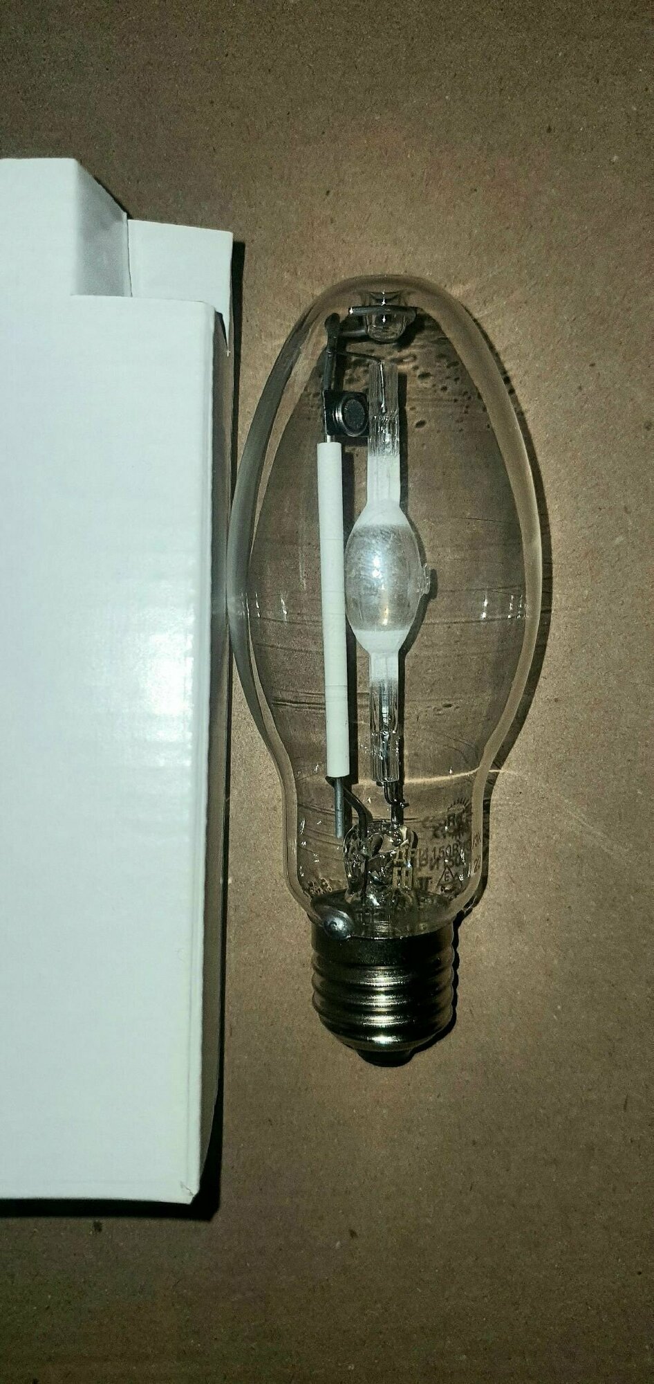 Лампа ДРИ, цоколь E27, мощность 150 Вт, светопоток 12000 лм, 3000 К