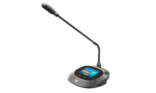 ITC TS-0309A- Микрофонный пульт делегата, микрофон «гусиная шея», 3,5" сенсорный дисплей
