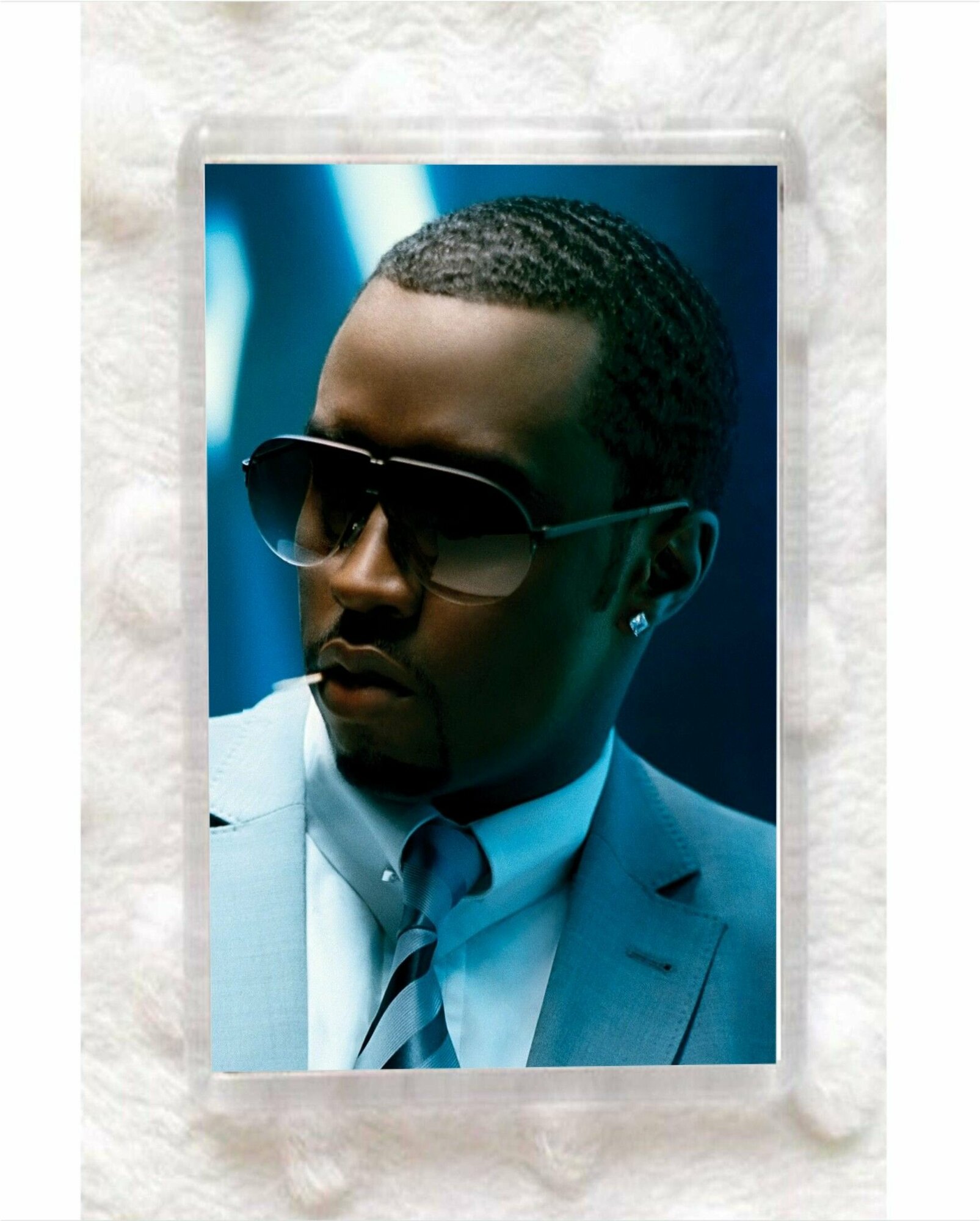 Магнит акриловый с принтом "Пафф Дэдди", Puff Daddy