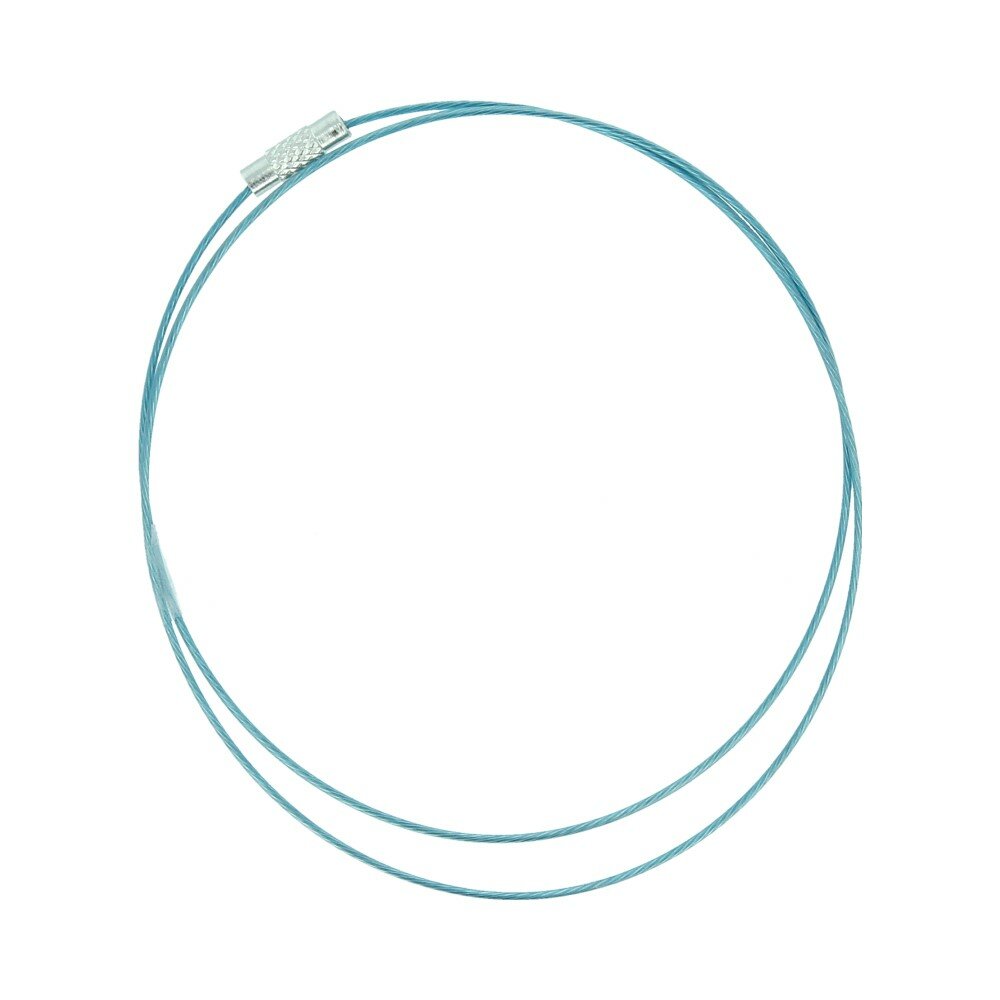 "Zlatka" Основание для колье KS-050 50 см №25 синий