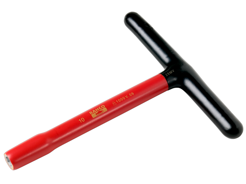 Ключ торцевой с Т-обр. изол. рукояткой 28MV-17