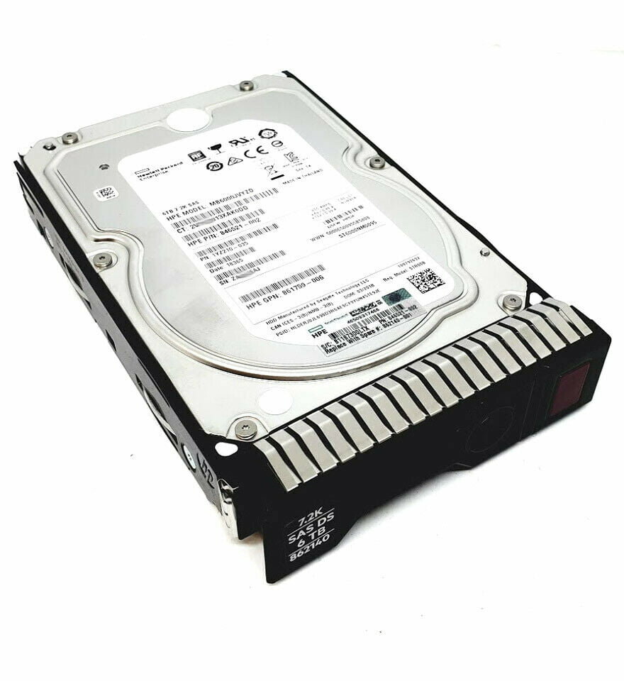 Жесткий диск HP 862140-001 6TB SAS 3.5 861754-B21 879478-002 MB006000JWKGN