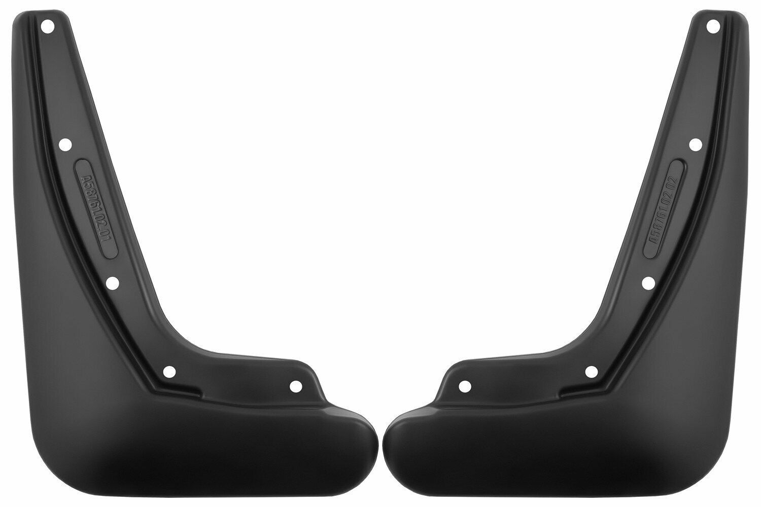 Брызговики задние подходят для CHANGAN CS35PLUS I 2018 - 2 шт.(standard) / Чанган СиЭс 35 плюс