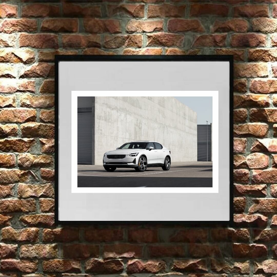 Постер "Polestar" из коллекции "Автомобили" А4