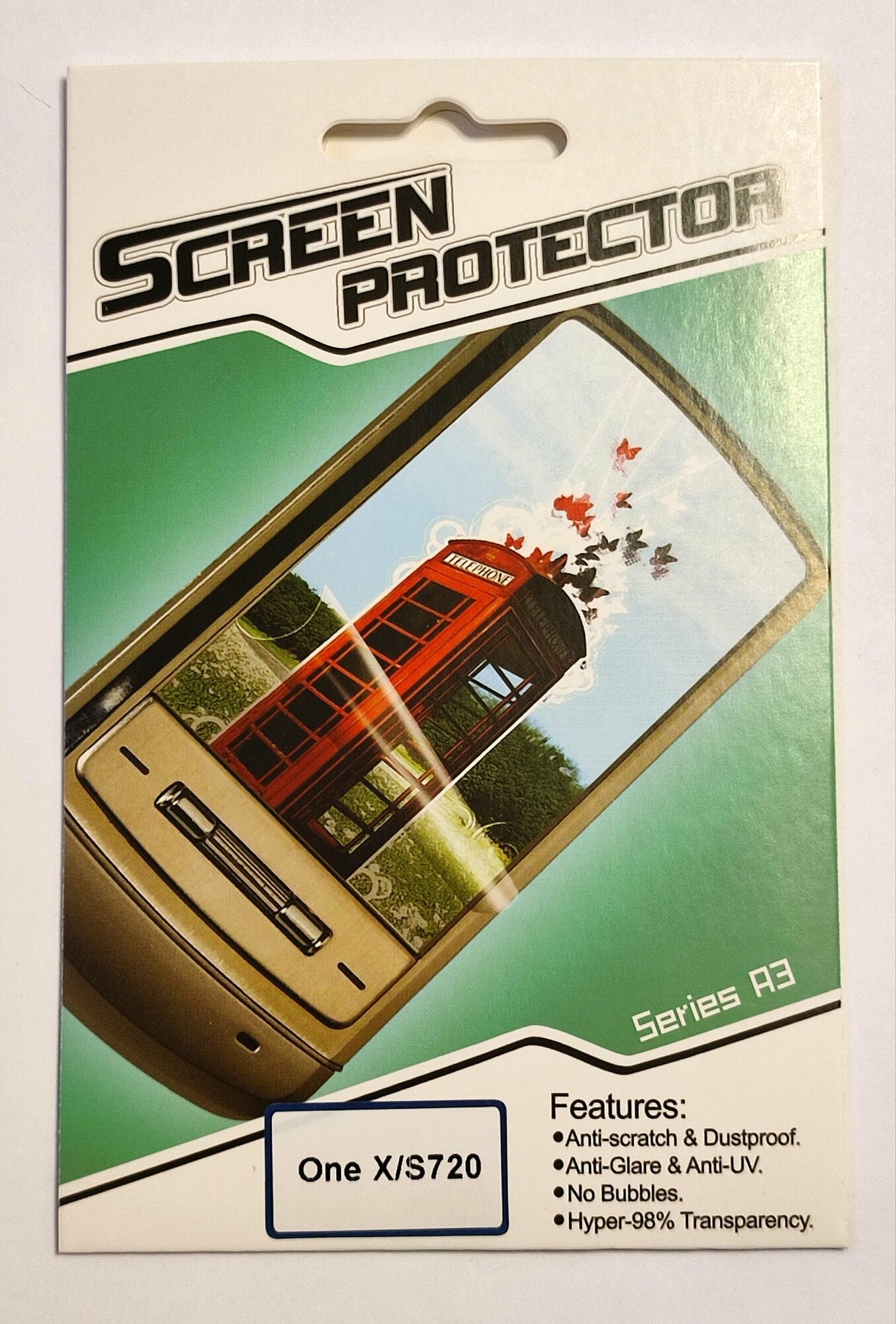 Защитная плёнка для телефона HTC one x s720 прозрачная