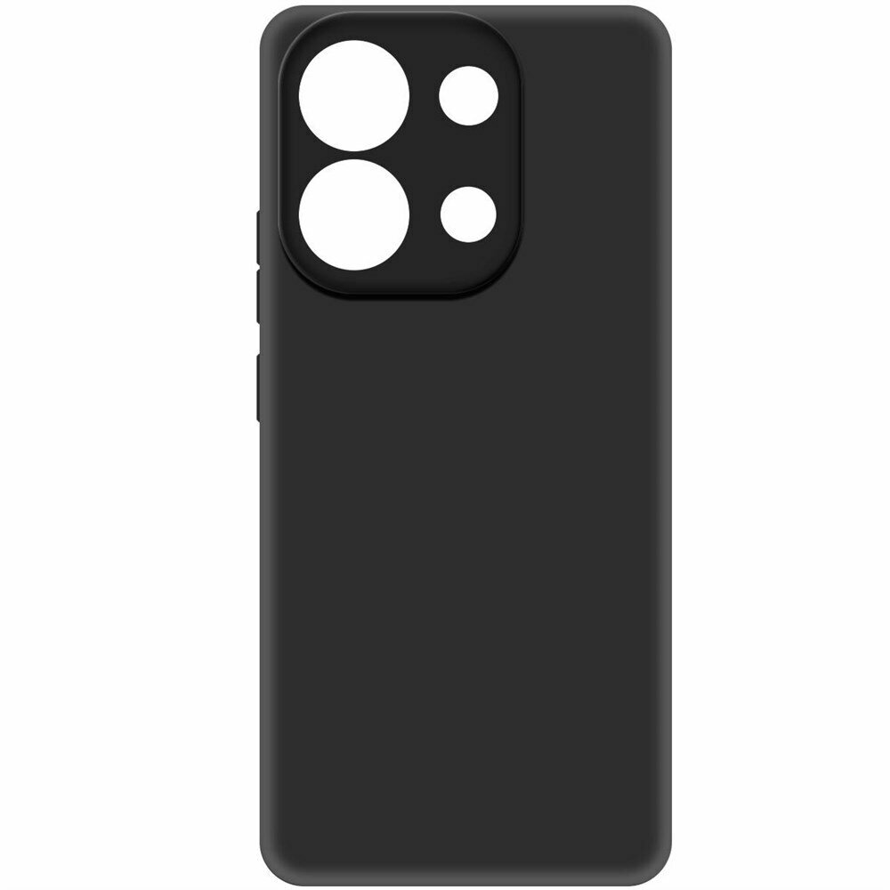 Чехол-накладка Krutoff Soft Case для Xiaomi Redmi Note 13 4G черный