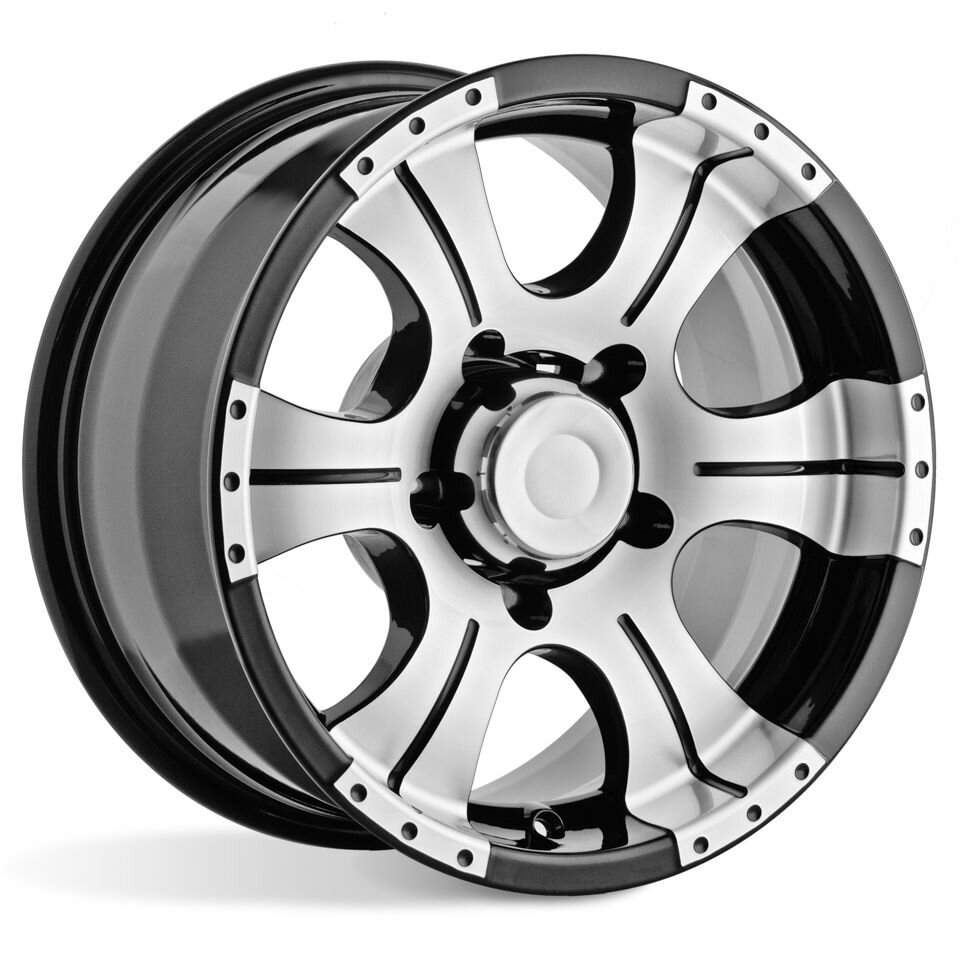 Диск литой КиК Байконур 8,0\R16 6*139,7 ET0 d108,5 алмаз чёрный [75676] легкосплавный