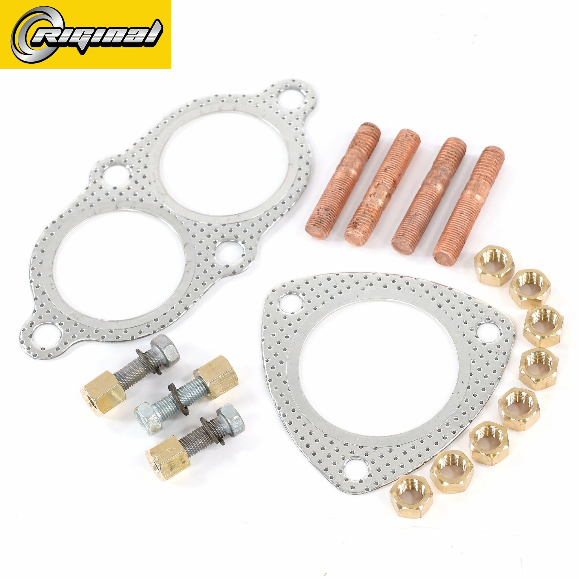 РК приемной трубы Riginal для а/м УАЗ-3163 Patriot,2360,2363,31519 Hunter с дв. 409 латунь