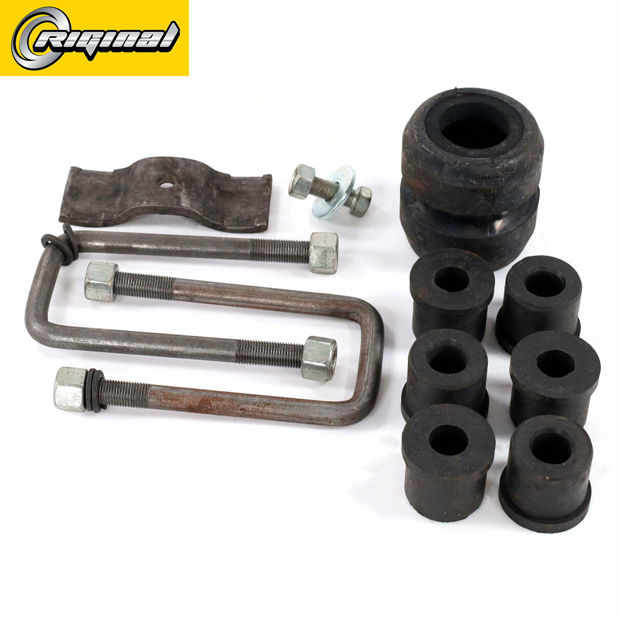 Комплект крепления задней рессоры для а/м УАЗ 31519 Hunter с 3-листовыми рессорами Riginal