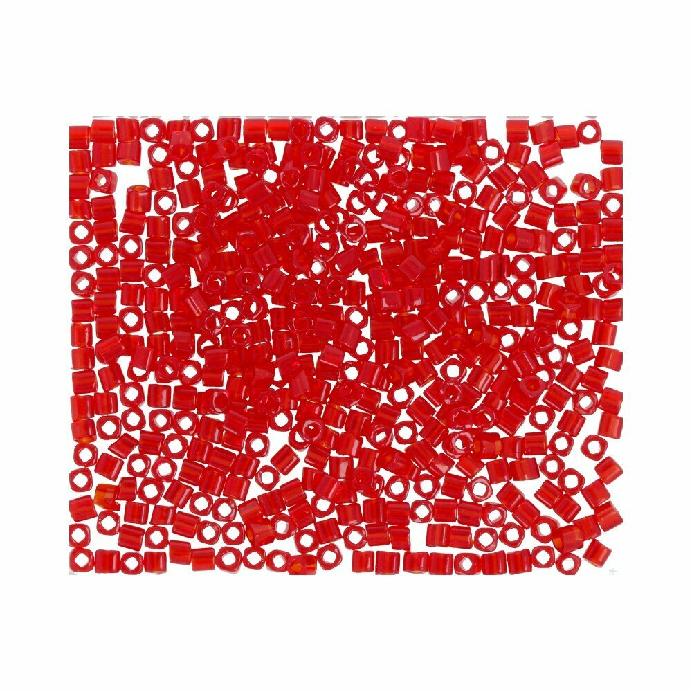 Бисер Япония "TOHO" CUBE 1.5 мм 5 г №0005C гранатовый