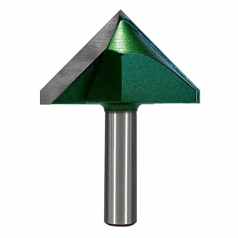 Фреза профильная для фасадов D60xH35xL80 V=90° GREENCUT BX11307