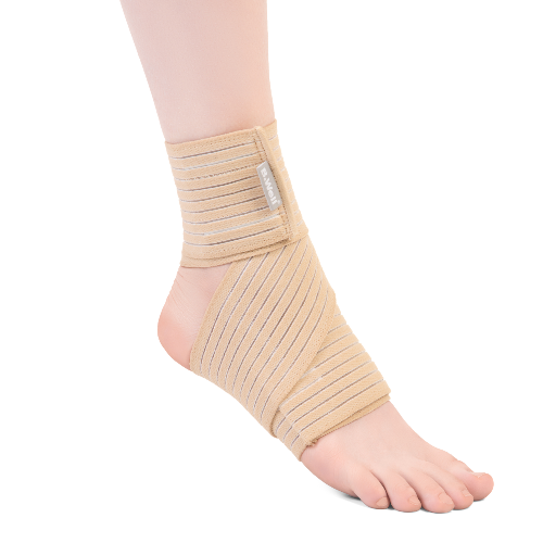 Бандаж на голеностопный сустав B.Well rehab W-347 бежевый размер универсальный