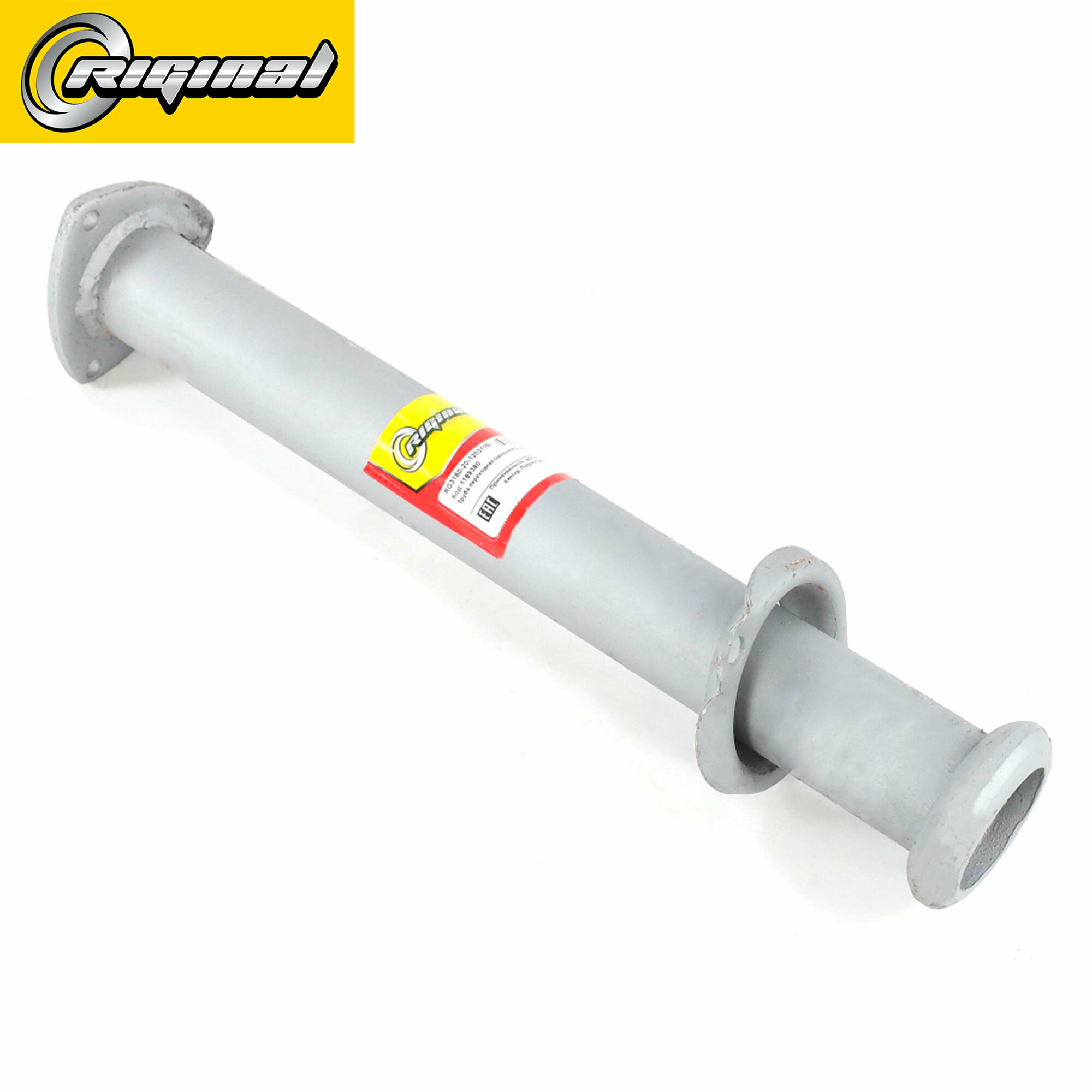 Труба переходная для а/м УАЗ-3160 (заменитель катализатора) Riginal